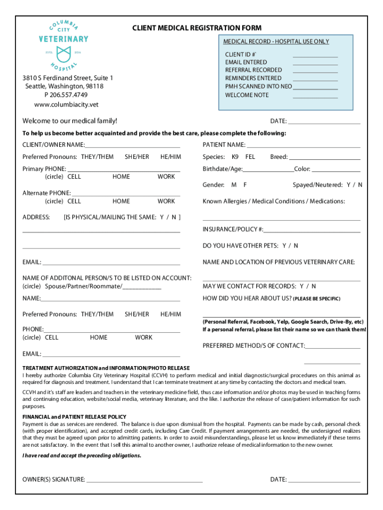 Fillable Online 220+ Patient Registration Form TemplatesJotFormSample ...