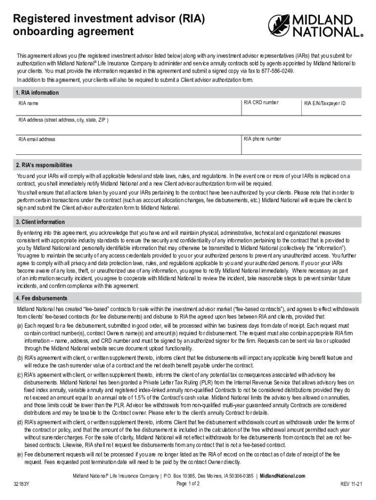 Fillable Online Everything You Need to Know About Registered Investment ...