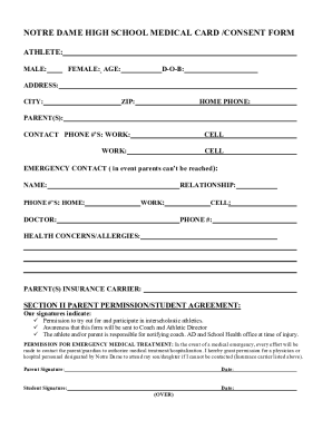 Fillable Online Sports Consent Form Template - Fill Out and Sign Printable ... Fax Email Print ...