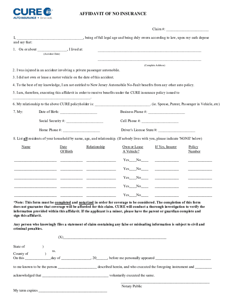 Fillable Online Sample Affidavit Of No Employee By Company Fax Email ...