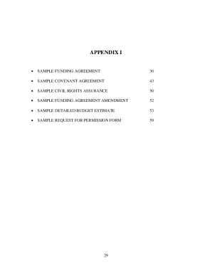 Fillable Online SAMPLE COVENANT AGREEMENT SAMPLE FUNDING AGREEMENT ...