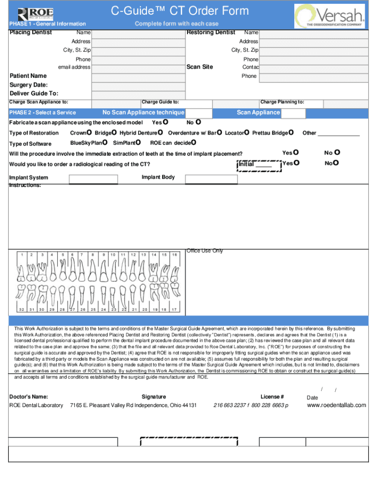 Fillable Online FOR4.COM.CTOF.100.SUREguide Order FormVERSA.xls Fax ...