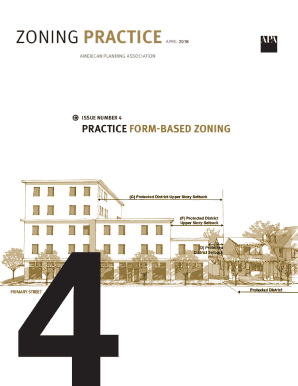 Fillable Online Living with Your Form-Based Code. Administering form ...