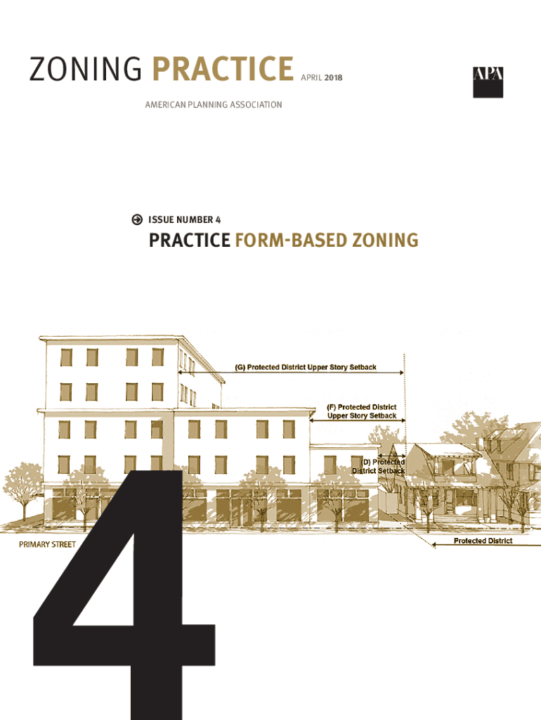 Fillable Online Living with Your Form-Based Code. Administering form ...