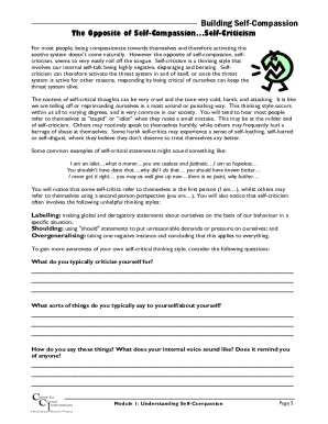 Fillable Online How to Practice Self-Compassion: 8 Techniques and ...