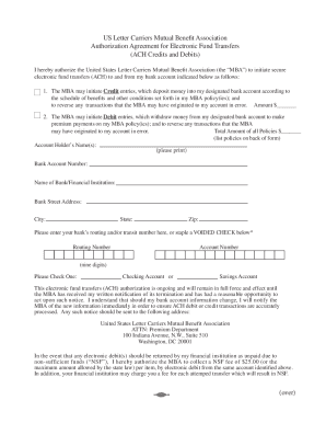 Fillable Online www.nalc.orgmember-benefitsmutual-benefitUS Letter ...