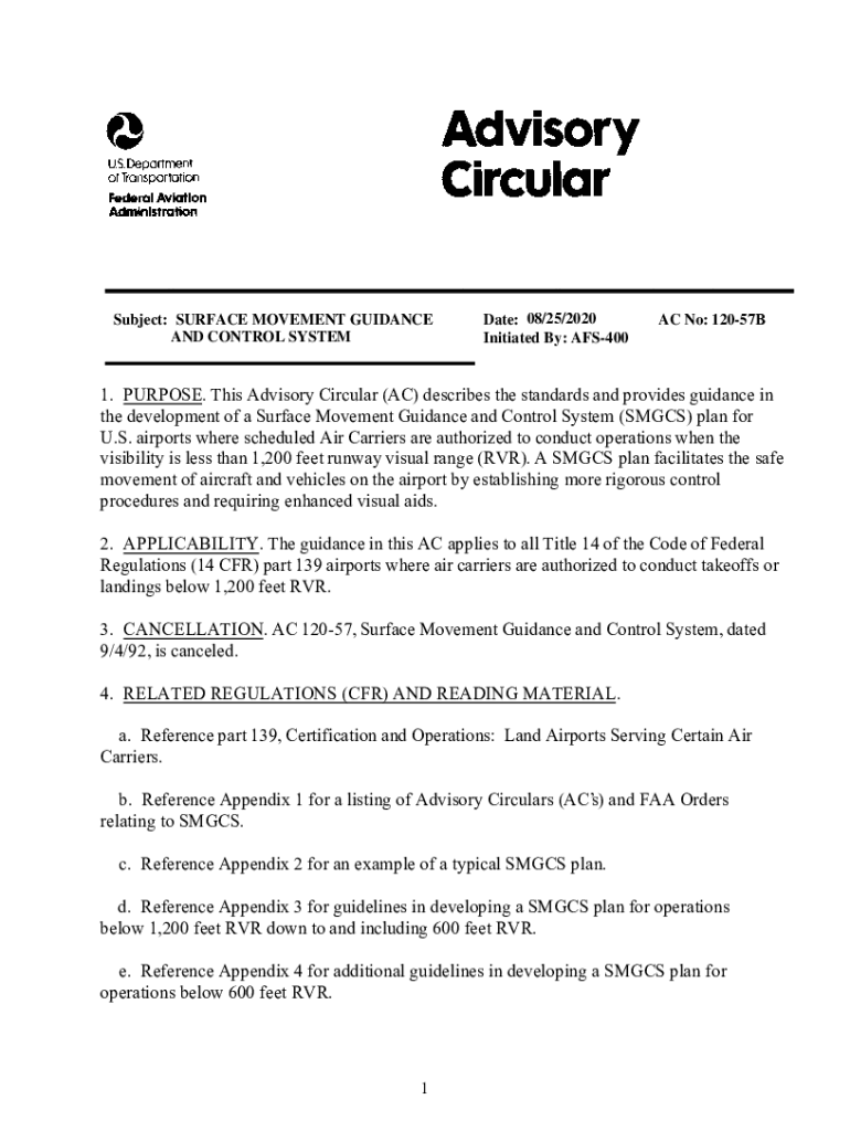 Federal aviation administration advisory circular: Fill out & sign online | DocHub