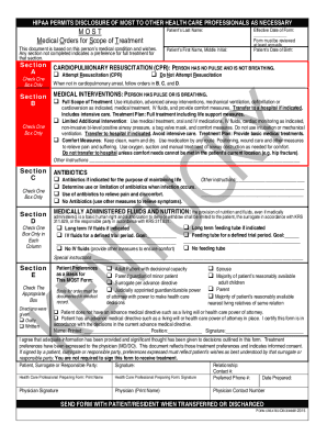 Fillable Online kbml ky MOST Form 010416 Fax Email Print - pdfFiller