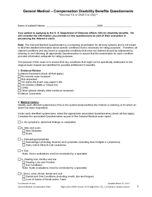 Fillable Online VA Disability CompensationVeterans AffairsPublic ...