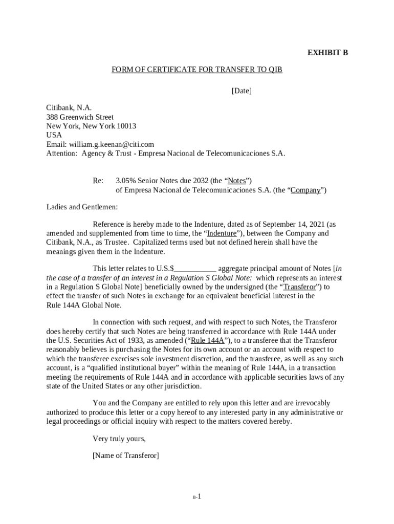 www.citibank.commssissuersvcs OF CERTIFICATE FOR TRANSFER TO QIB - Citi ...
