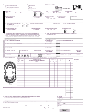 Fillable Online member.umr.comossexportINSTRUCTIONS FOR COMPLETING THIS ...