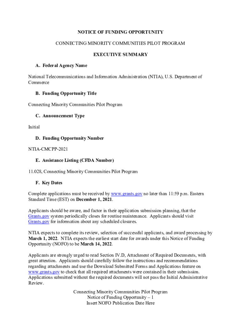 Fillable Online RFA-CA-21-063: A Multilevel Approach to Connecting ... Fax Email Print - pdfFiller