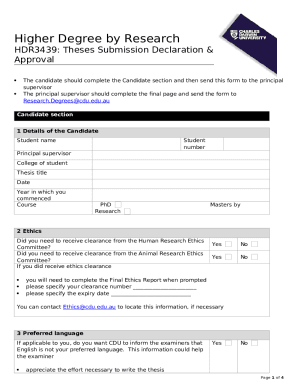 Candidate Identification Doc Template | pdfFiller