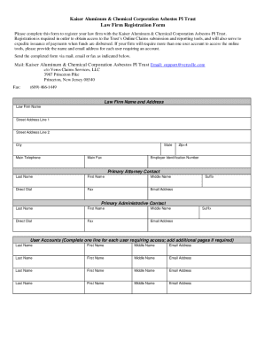 Fillable Online www.kaiserasbestostrust.comwp-contentuploadsKaiser ...