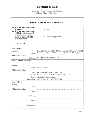 Fillable Online Sample Contract of Sale. Sample Contract of Sale Fax ...