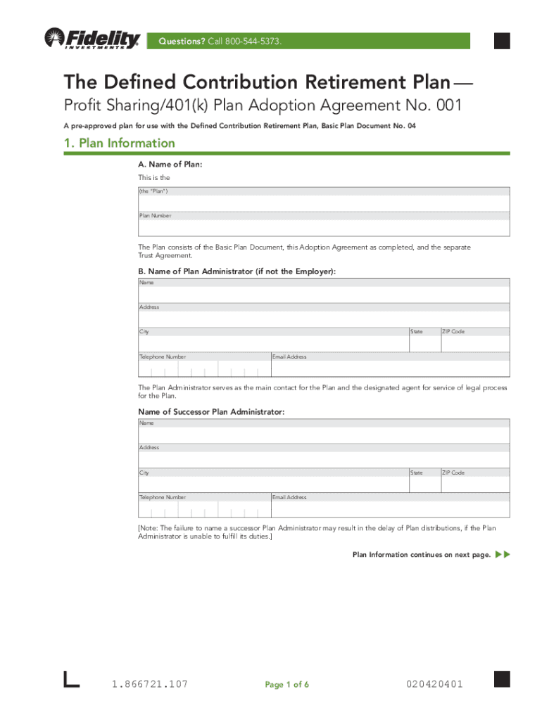 Fillable Online Pre-approved Retirement Plans - IRS tax formsPre ...