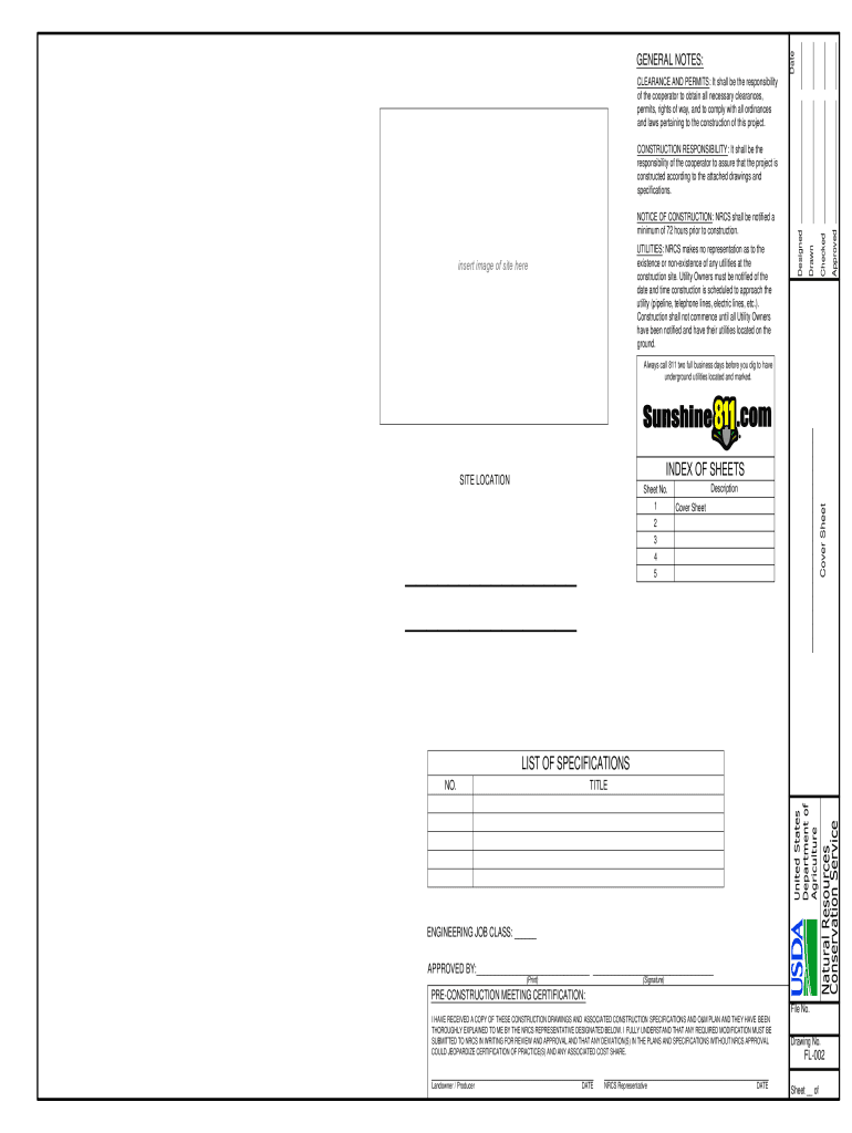 Fillable Online efotg.sc.egov.usda.govreferencespublicCover Sheet ...