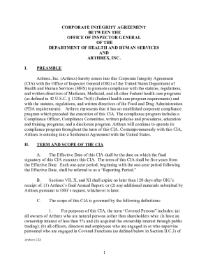 Fillable Online oig hhs docplayer.net15249800-Corporate ...