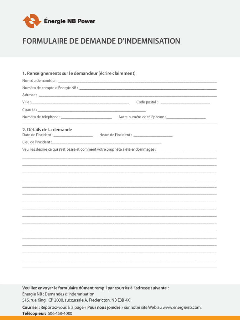 Remplissable En Ligne Get the free RENSEIGNEMENTS SUR LE DEMANDEUR Nom ...