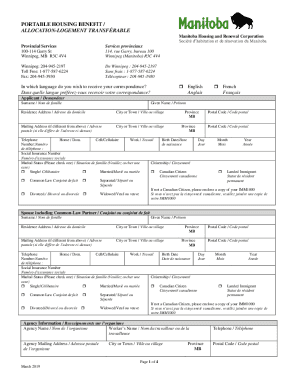 Fillable Online The Manitoba Housing and Renewal Corporation Three-Year ...
