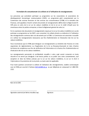 Remplissable En Ligne Avis de mise en uvre de la protection des renseignements ... Fax Email ...