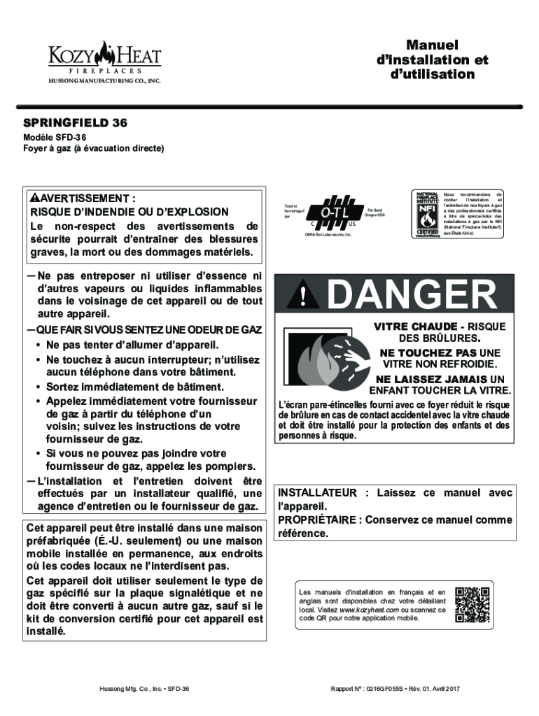 Remplissable En Ligne Fillable Online Manuel Dinstallation Et