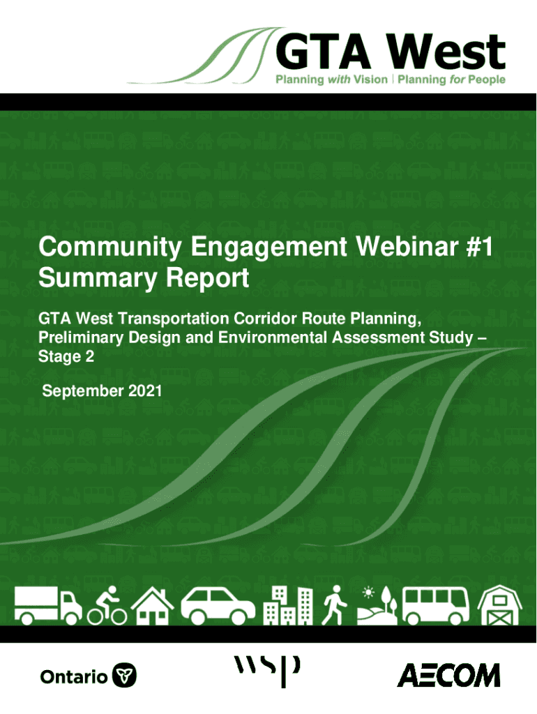 Fillable Online Introductory Community Workshop Summary Report - GTA ...