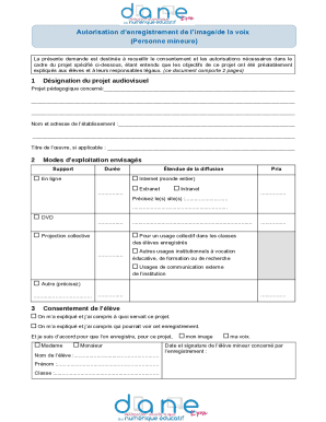 Remplissable En Ligne www.ac-amiens.frautorisation-de-captation-de ...