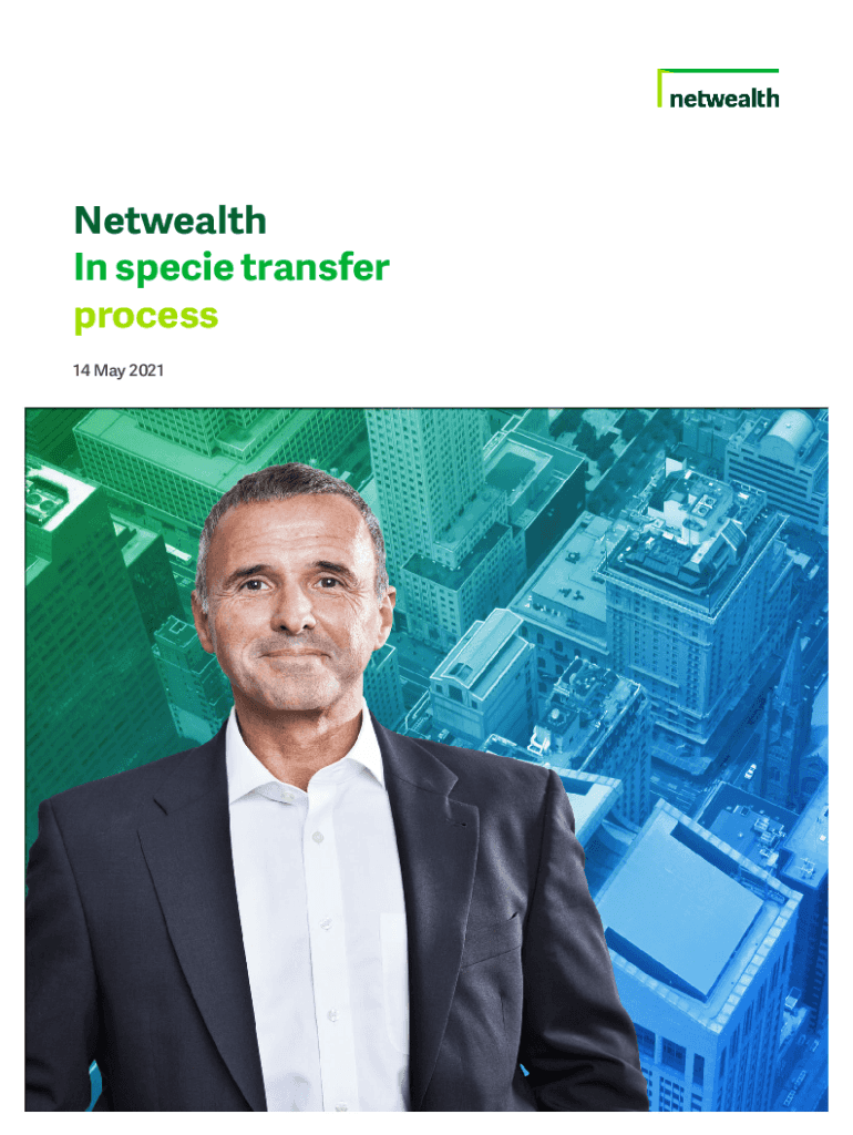 Fillable Online netwealth Investment Wrap In specie transfer form Fax Email Print - pdfFiller