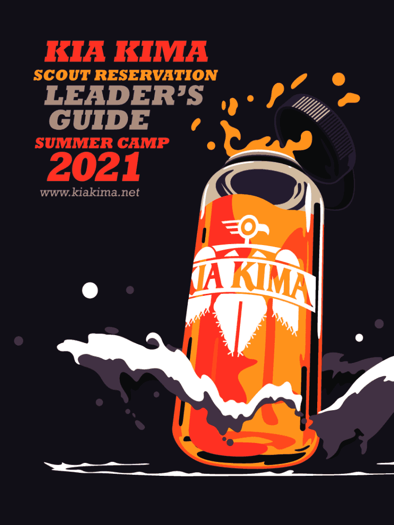 Fillable Online Kia Kima Scout Reservation - HomeKia Kima Scout ...