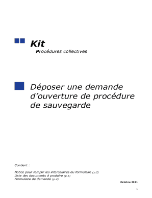 Remplissable En Ligne Procdure de sauvegarde - entreprendre.service-public-public.fr Fax Email ...