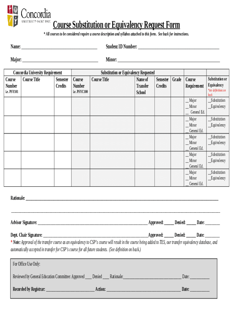 groups.google.comgdbvymrClass Substitution Request Doc Template | pdfFiller