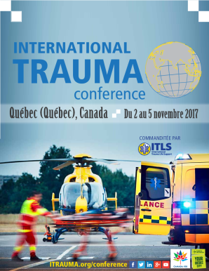 Remplissable En Ligne LIVE from Quebec... - International Trauma Life ...