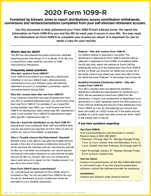 Fillable Online ed jones tax 2020Access your Edward Jones tax forms ...