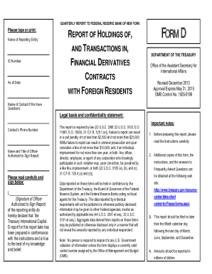 Fillable Online Fillable Online QUARTERLY REPORT TO FEDERAL RESERVE ...