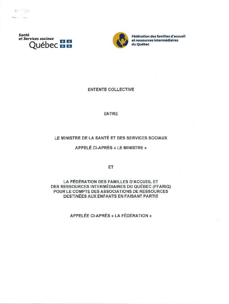 Fillable Online H H et ressources intermdiaires Qubec ne du Qubec Fax Email Print - pdfFiller