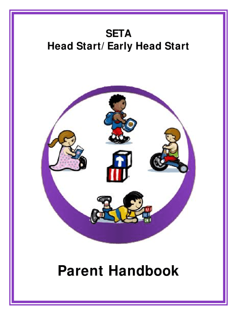 Fillable Online SETA Head Start/Early Head Starts program mission is to ...