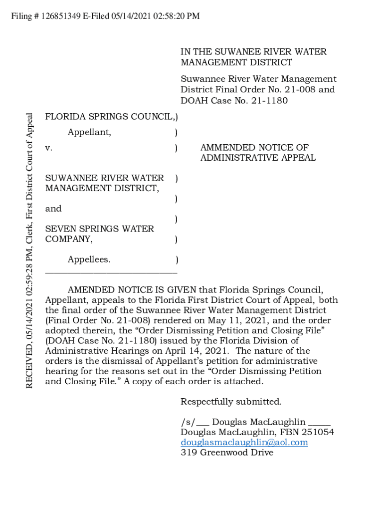 Fillable Online edca 1dca edca.1dca.org DCADocs 2021/1445 ...