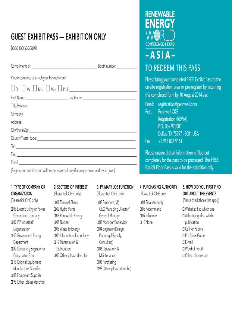 Fillable Online Free EXHIBIT PaSS CTing POWER SiOnaLS - Renewable ...