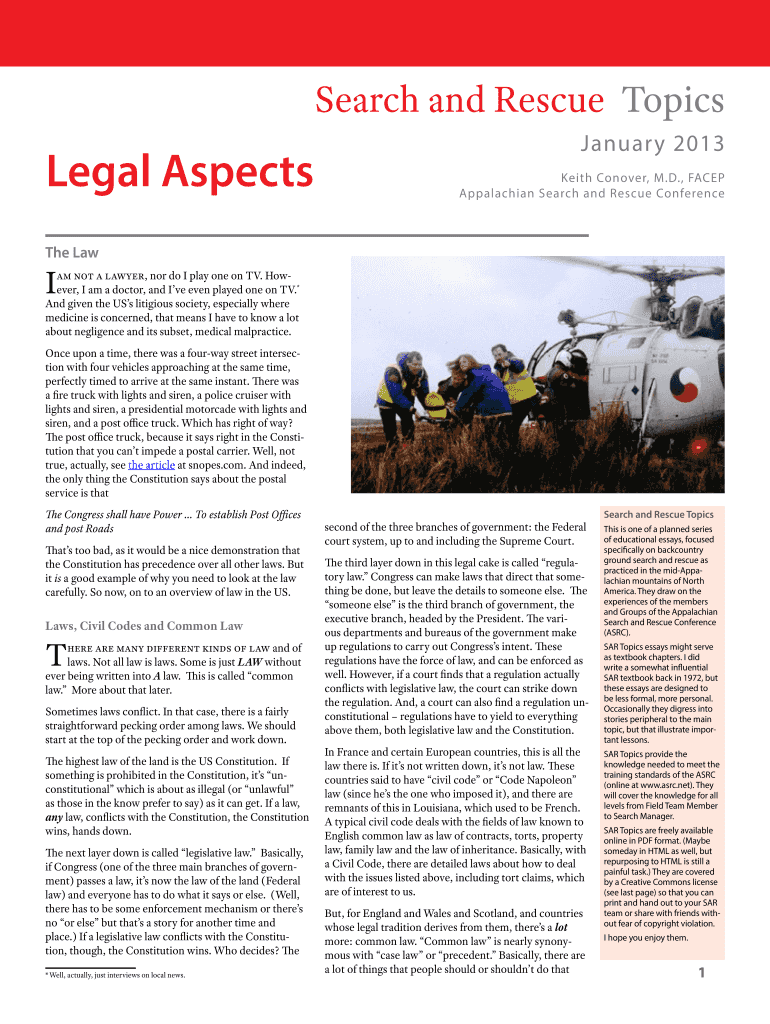 Fillable Online Search and Rescue Topics Fax Email Print - pdfFiller