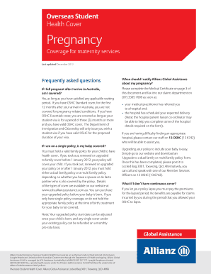 Fillable Online holmesglen edu Pregnancy Fact Sheet - holmesglen edu ...