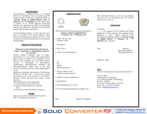 Fillable Online Announcement Application Form Fax Email Print - pdfFiller