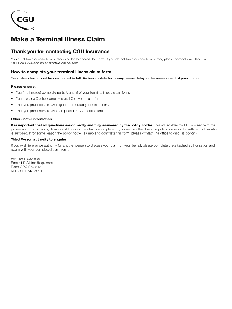 Fillable Online cgu com 207836_1112_CCI0067_FINAL. CGU CCI Make a ...