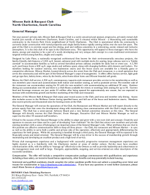 Fillable Online Mixson Bath & Racquet Club Fax Email Print - pdfFiller