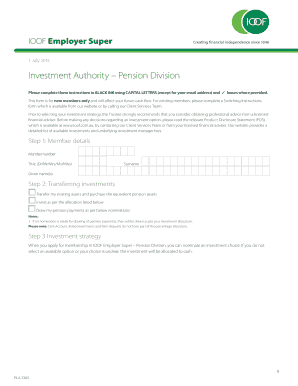 Fillable Online Employer Super Fax Email Print - pdfFiller