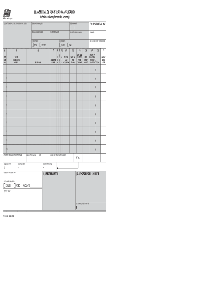 Fillable Online 17 Printable transmittal template Forms - Fillable ...