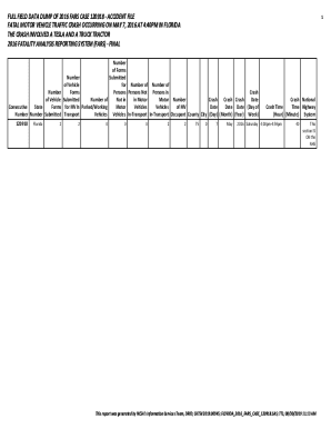 Fillable Online Traffic Safety Facts Annual Report Tables - cdan.nhtsa ...