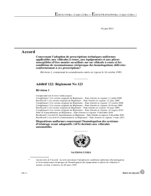 Fillable Online E/ECE/324/Add - unece.org Fax Email Print - pdfFiller