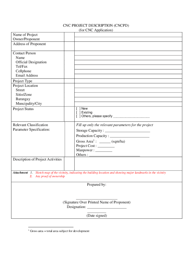 Fillable Online Cnc Online Application - Fill Out and Sign Printable ...