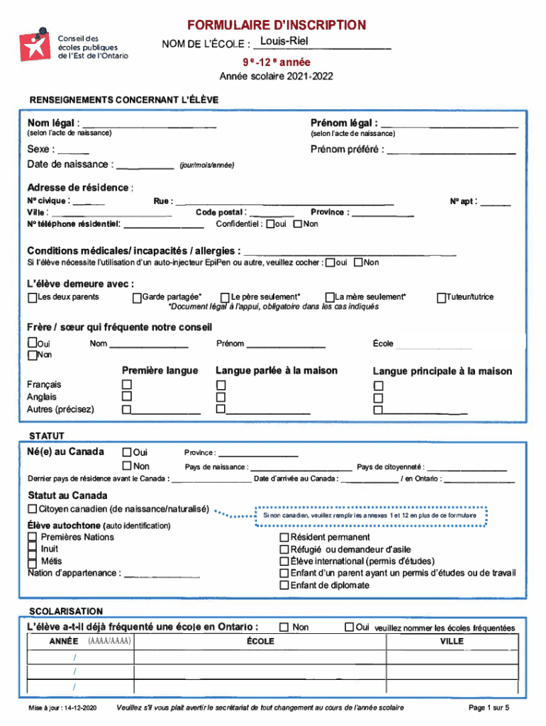 Fillable Online louis-riel cepeo on Formulaire de rfrence pour ...